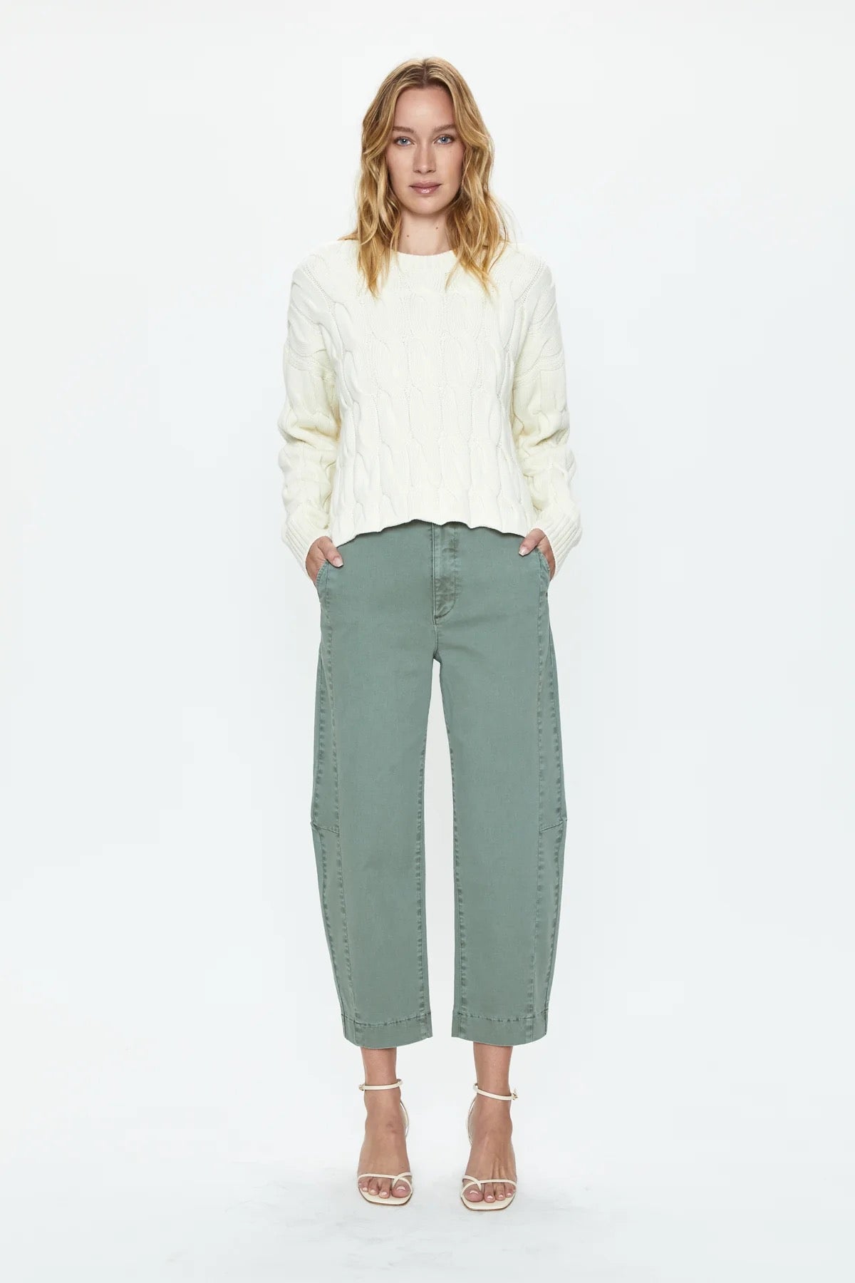 Pistola Eli High Rise Arched Trouser